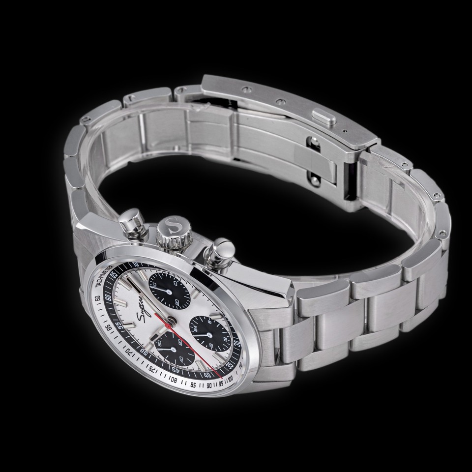 Sugess S465.SP.S SWAN NECK Sapphire Chrono Mechanical Watch SEAGULL ...