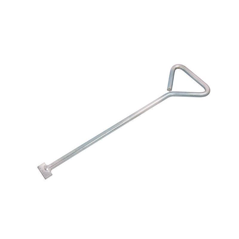 Single / 2pc Manhole Cover Lifting Keys 18" Key Steel Drain Lid Lifter ...