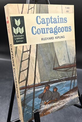 $2 Book! ~ Captains Courageous (Scholastic, 1964) ~ Rudyard Kipling ~ P ...