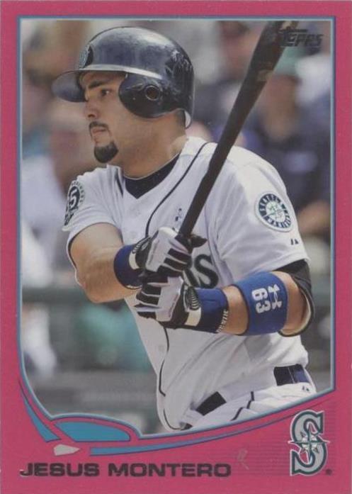 2013 Topps - Jesus Montero #459 Pink /50 for sale online | eBay