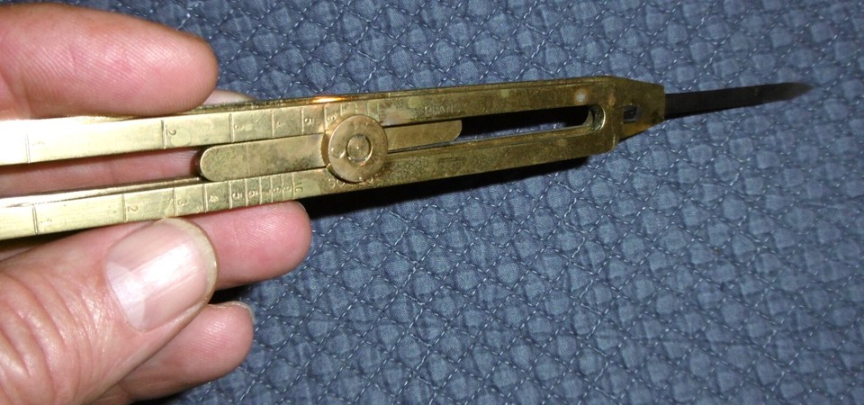 Brass Proportional Divider 9" Long Engineer Balsa Wood Airplane Model ...