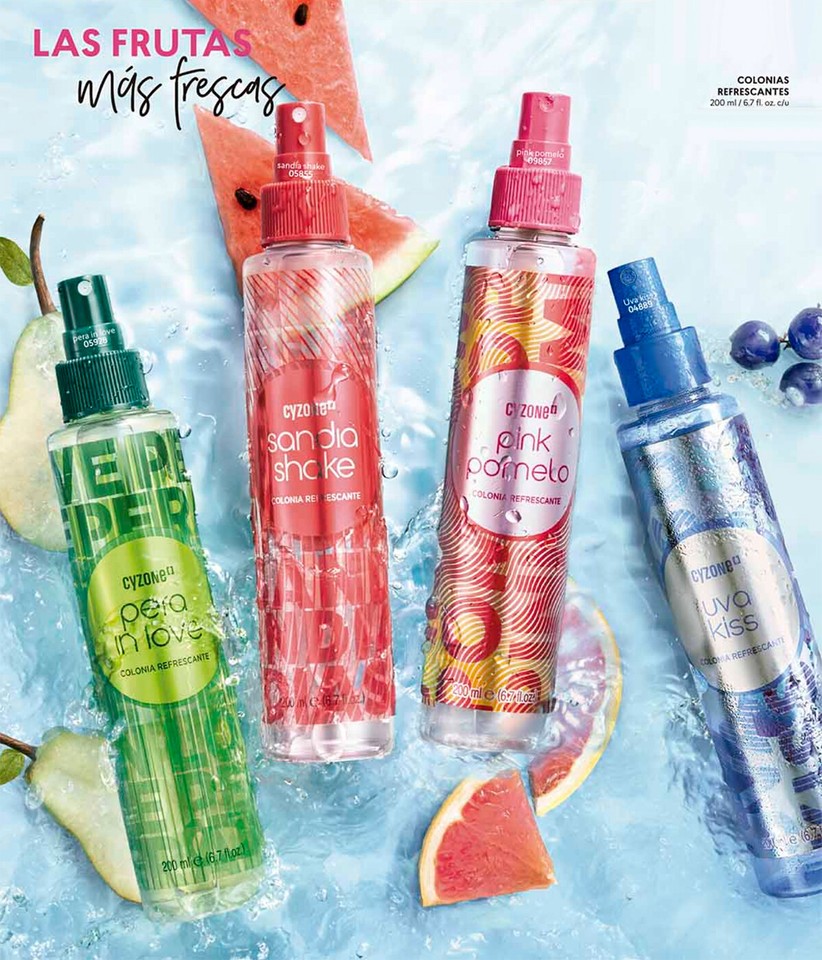 Cyzone Women Cologne VARIETY in 7 Refreshingly Fruity Scents 6.7oz ...