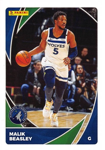 2020-21 Panini Stickers Cards #19 Malik Beasley p2s-31761 | eBay