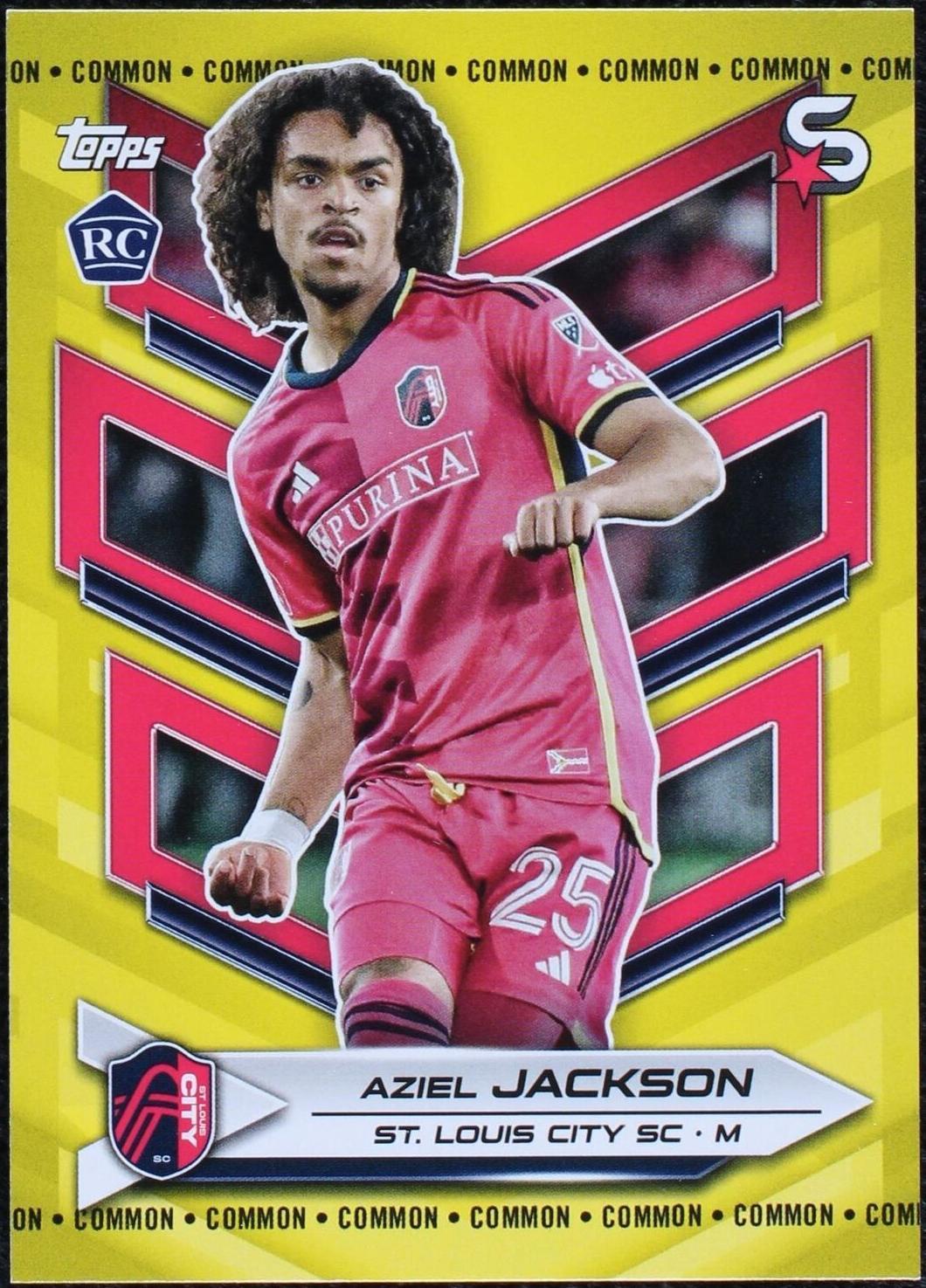 2024 Topps Mls Superstars - Aziel Jackson #126 Common Yellow (RC) for ...