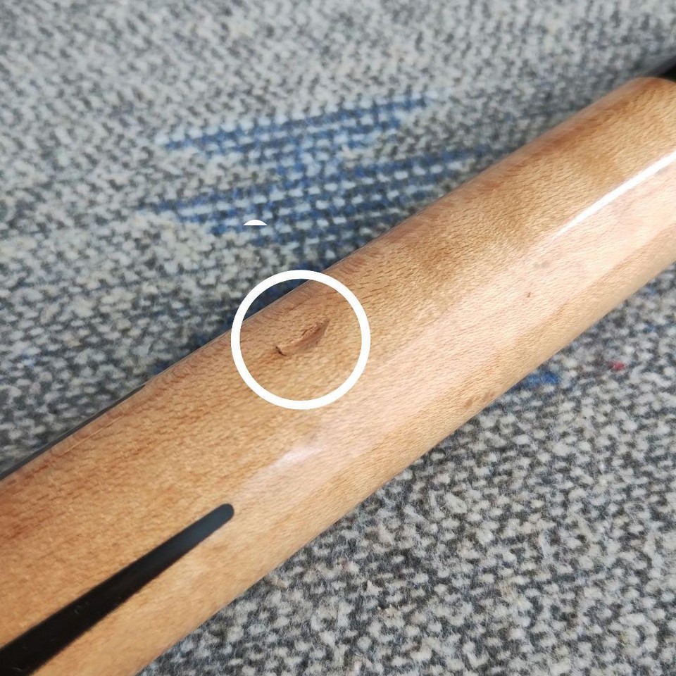 1983 Joss White Custom shaft Cues Logo Letter bat | eBay