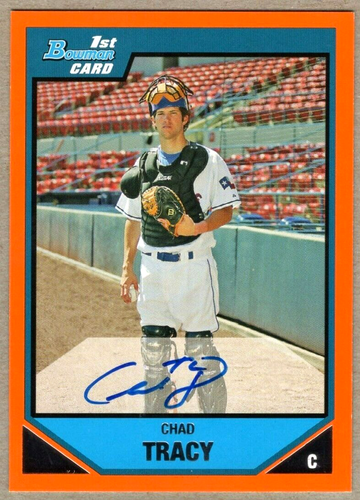 Chad Tracy - 2007 Bowman Prospects Orange Autographe RC /250 | eBay