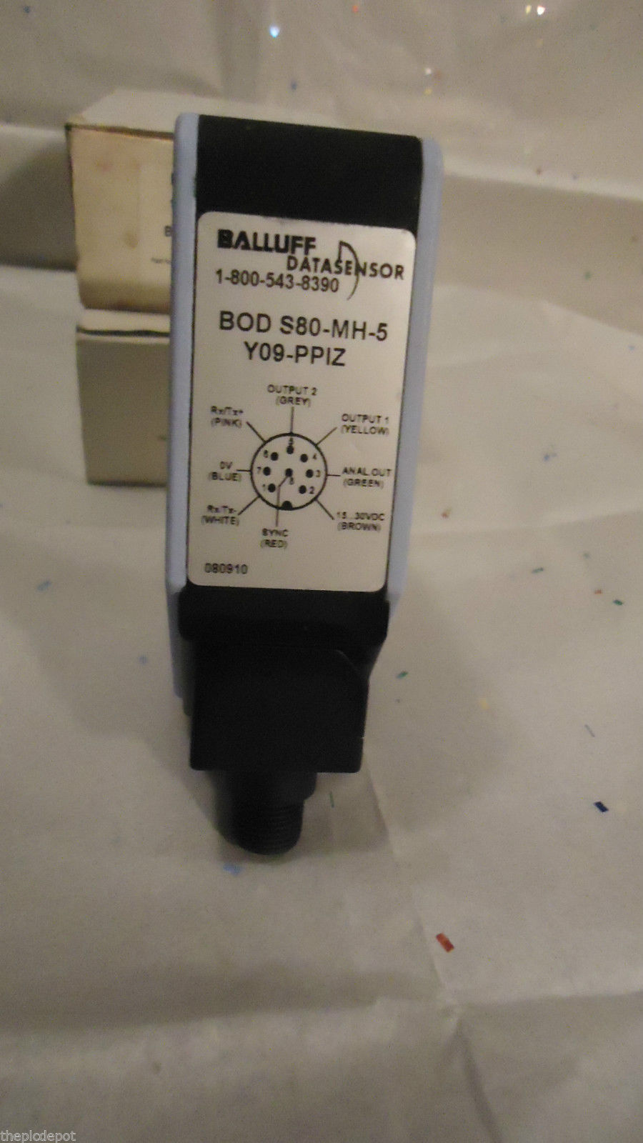 BALLUFF DATA SENSOR BOD S80-MH-5-Y09-PPIZ LASER | eBay