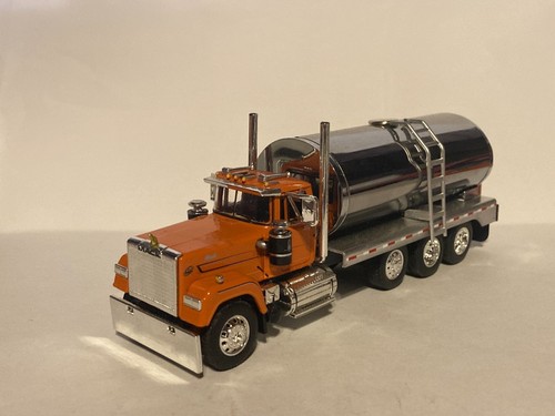custom DCP 1/64 MACK Superliner tri-axle milk truck | eBay
