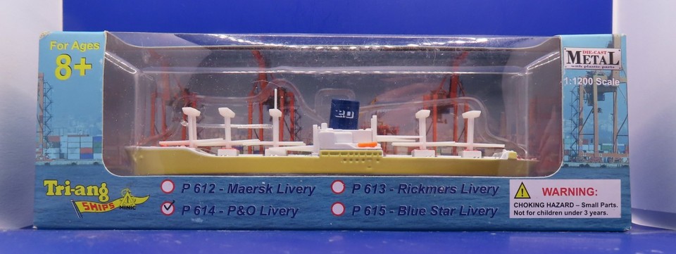 General Cargo Ships x4 by Triang Minic Ships, 1/1200 Scale (1/1250 ...