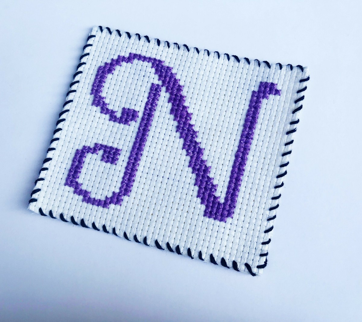 Cross Stitch Font Cursive