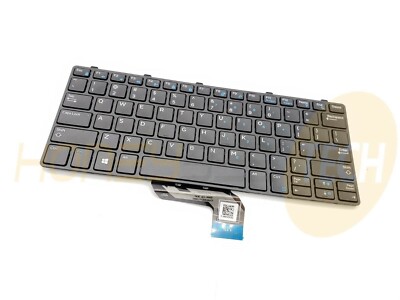 NEW GENUINE DELL LATITUDE 3380 3300 LAPTOP 82KEY KEYBOARD NG83V 343NN ...