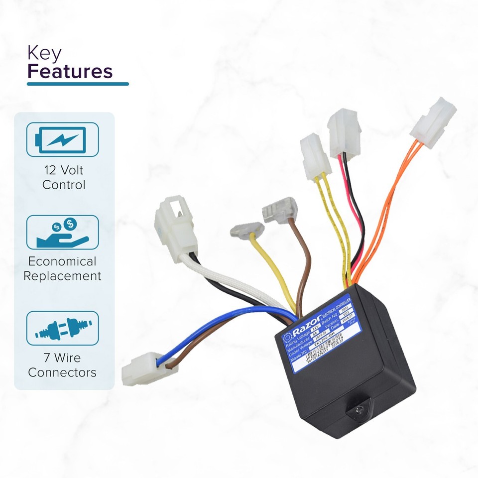 Control Module for Razor Power Core 90 (V1 ) & E90 (V1 - V2 ) Scooter ...