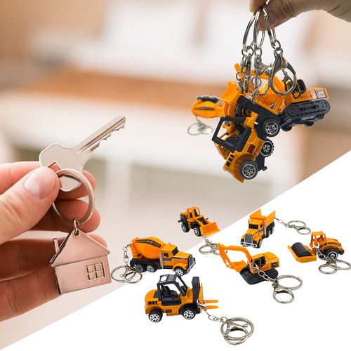 Excavator Keychain 1 64 Scale Decoration Mini Truck Keychain Boys ...