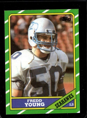 1986 TOPPS #210 FREDD YOUNG EXMT SEAHAWKS *XR30934 | eBay