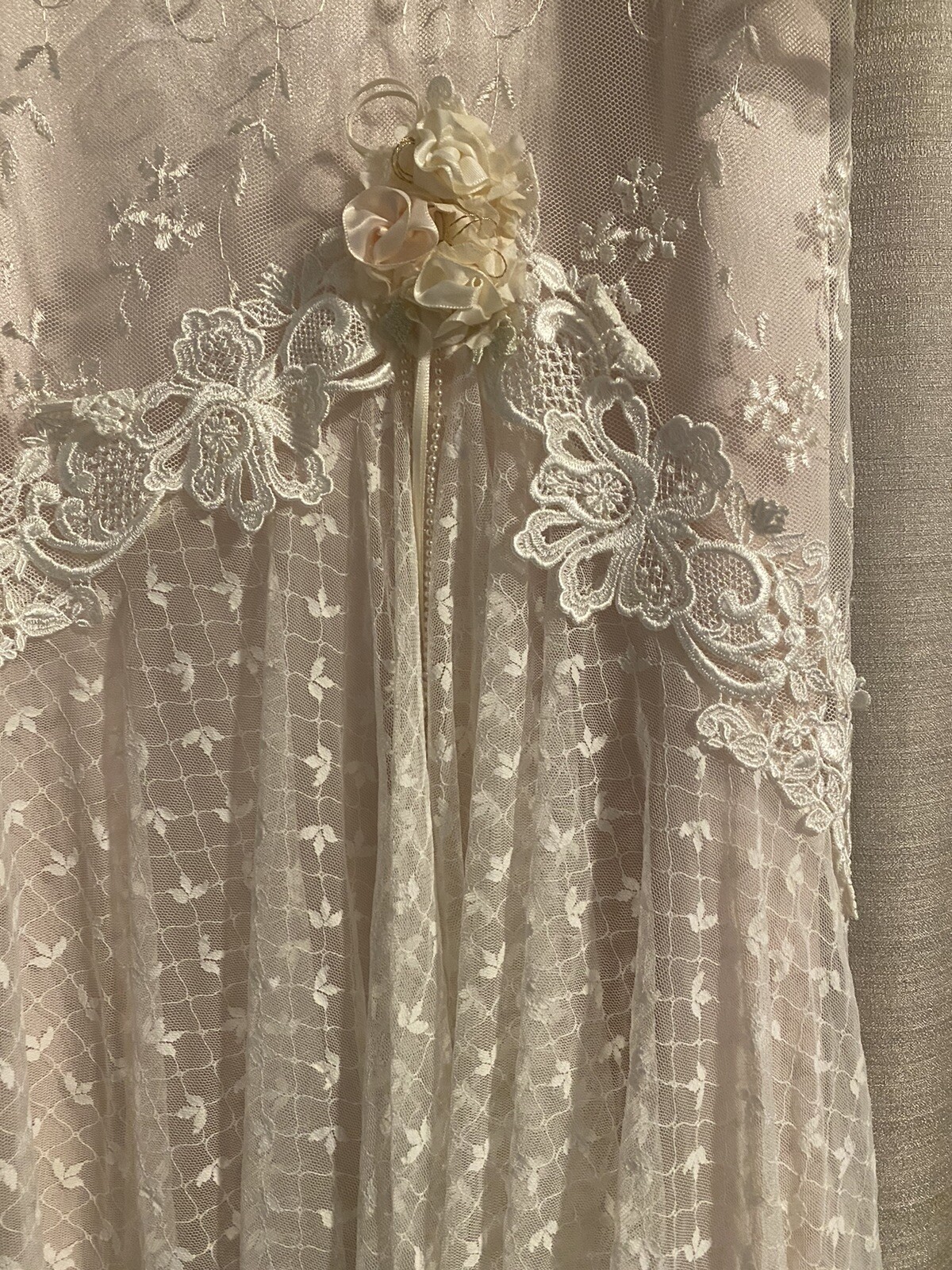 Susan Lane Vintage Lace Dress Wedding Country Elegan… - Gem