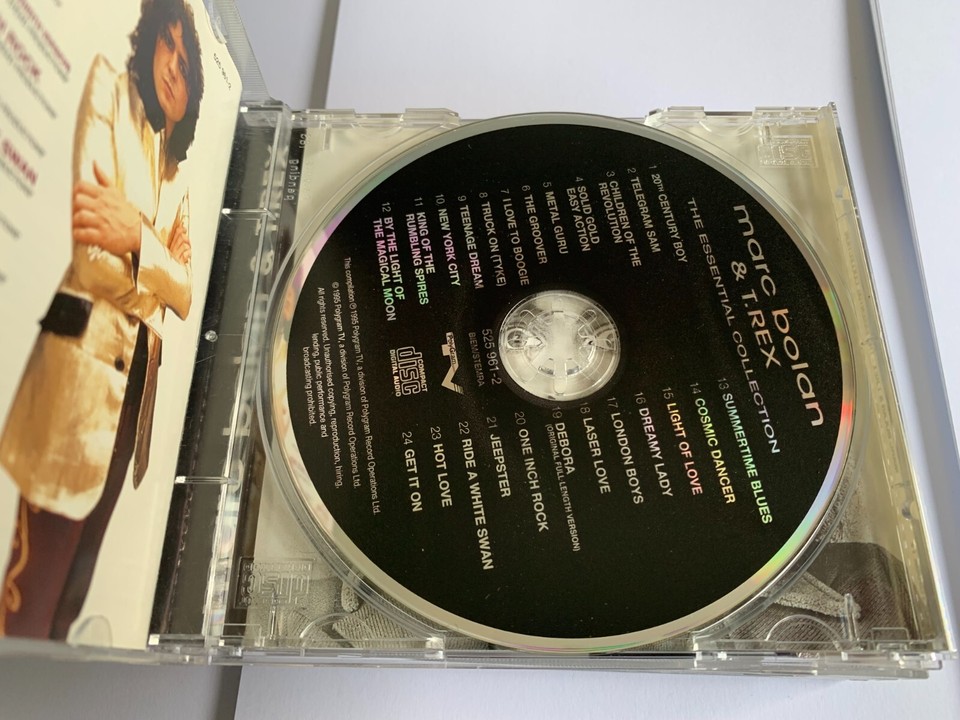 Marc Bolan & T. Rex - The Essential Collection CD (1995) 731452596123 ...