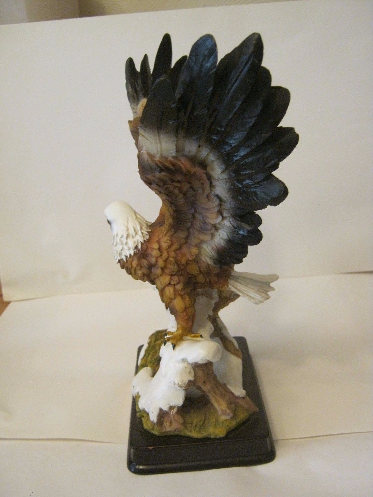Eagle Figurine, De Elina Collection by Turtle King, Resin, 10" Tall ...