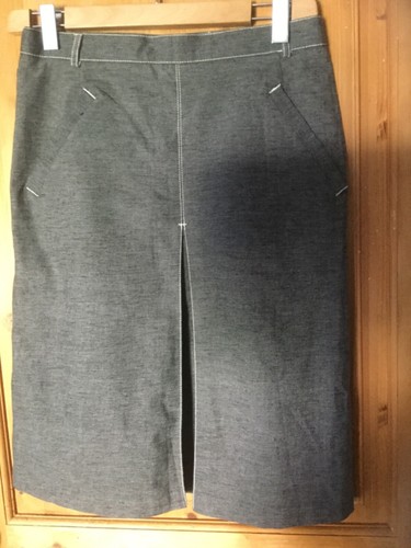 Jupe neuve MIKAVA coton noir et blanc . T 42 ( J/F/V) | eBay
