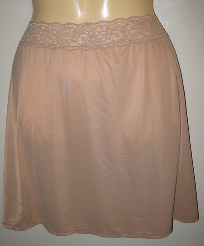 VASSARETTE - NEW M/40 - NUDE - STYLE #11073 SHAPER HALF SLIP - NYLON ...