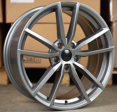19"/VW Golf MK5/6/7/8 2005-2025/Gunmetal Grey Pretoria Design 8j/Alloys ...