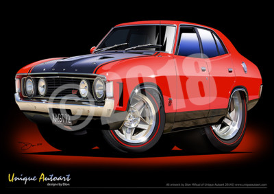 Cartoon Falcon Xa