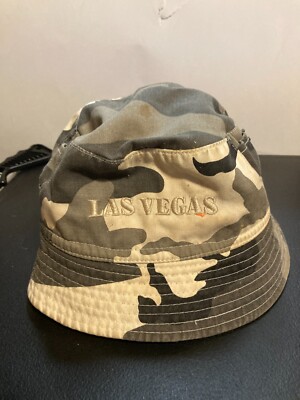 Las Vegas German Army style bucket cap boonie hat desert flecktarn camo ...