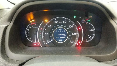 OEM Speedometer Instrument Cluster For Cr-V 2.4L AT 90K | eBay