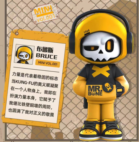 MYTOYS x MR.BONE Mini Vol.001 Bruce Mini design doll gift | eBay