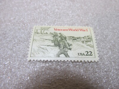 MNH U. S. 22c VETERANS WORLD WAR I POSTAGE STAMP SCOTT #2154 | eBay