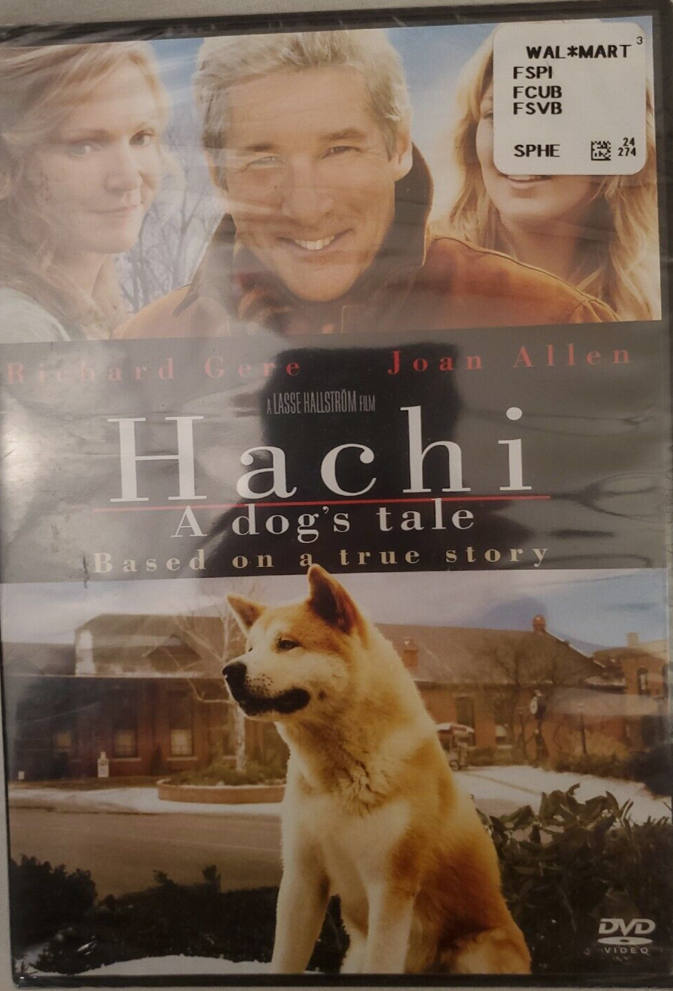 HACHI: A DOG'S TALE, RICHARD GERE, JOAN ALLEN (DVD, 2009)-NEW SEALED ...