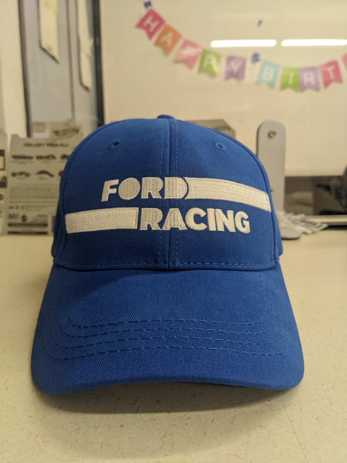 Ford Racing Officially Licensed Product Blue Hat Cap - Gem