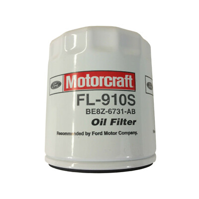 NEW OEM 04-25 Ford Motorcraft FL910S Oil Filter - Silicone Anti ...