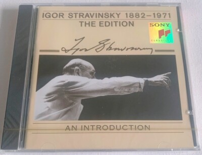 IGOR STRAVINSKY 1982-1971:THE EDITION:AN INTRODUCTION-CD PROMO FACTORY ...