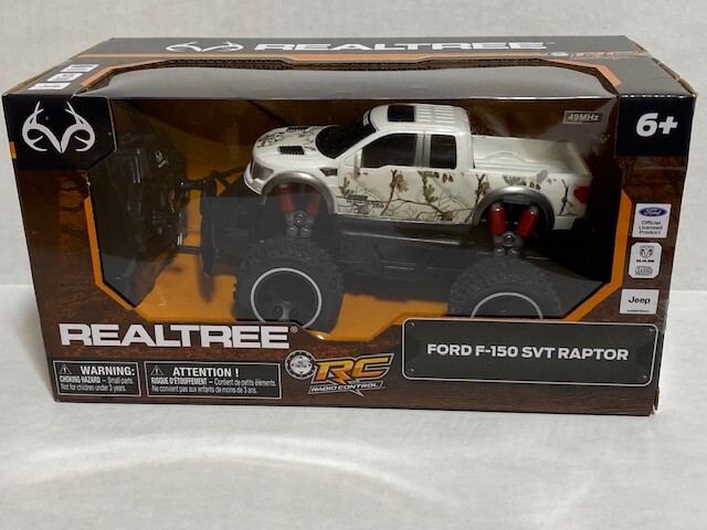 Realtree Radio RC Control Orange Ford F-150 SVT Raptor Truck 27 MHz for ...