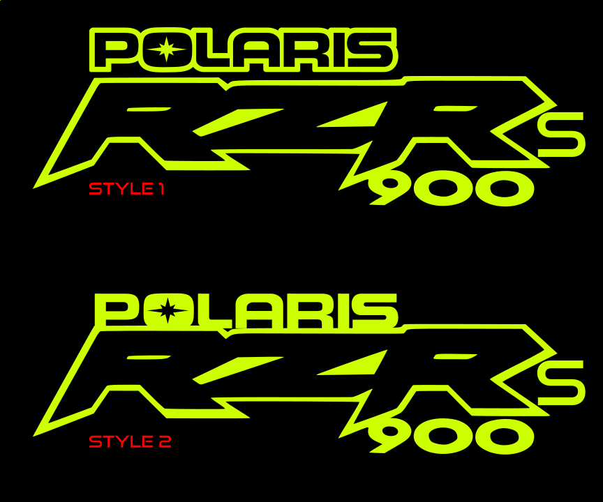 Polaris RZR 900s decals stickers emblem logo decal kit sticker 900 s | eBay