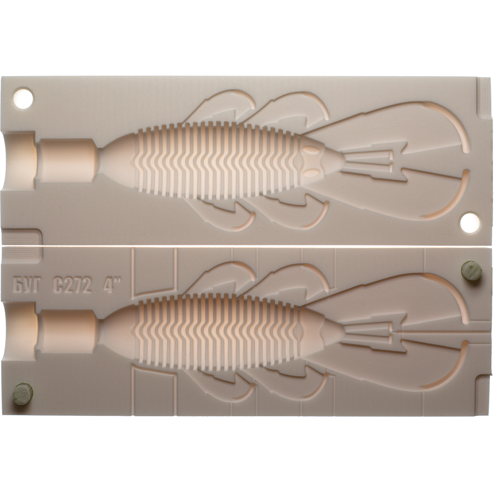 Bandito Bug Craw Fishing Lure Bait Mold Soft Plastic 75-100 mm | eBay