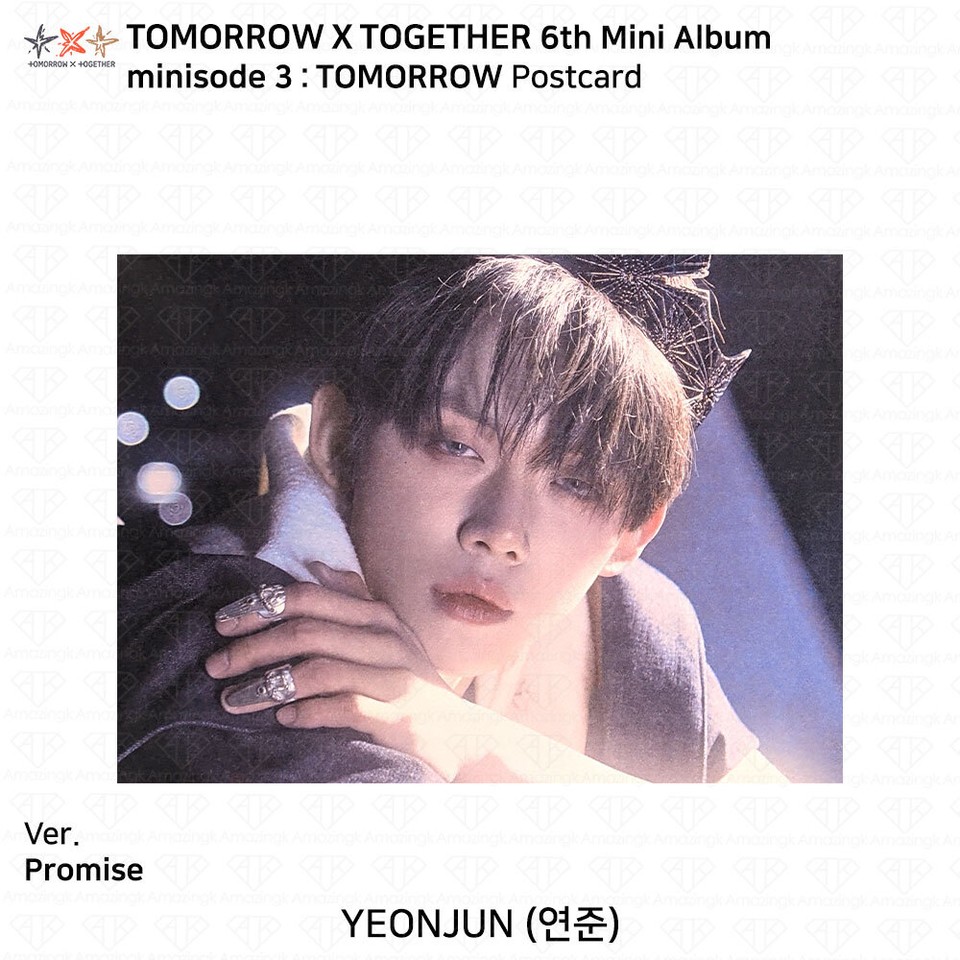 TXT Tomorrow X Together minisode 3: TOMORROW Photocard Postcard Poster ...