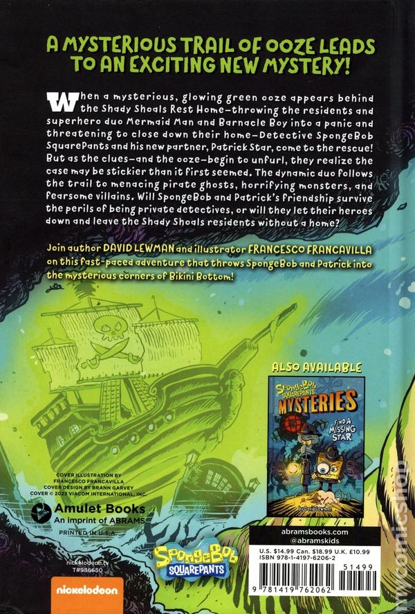 Spongebob Squarepants Mysteries HC 2-1ST NM 2023 Stock Image | eBay