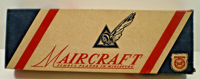 WWII Era Rare - Maircraft Famous Planes in Miniature Fokker D8 Balsa ...