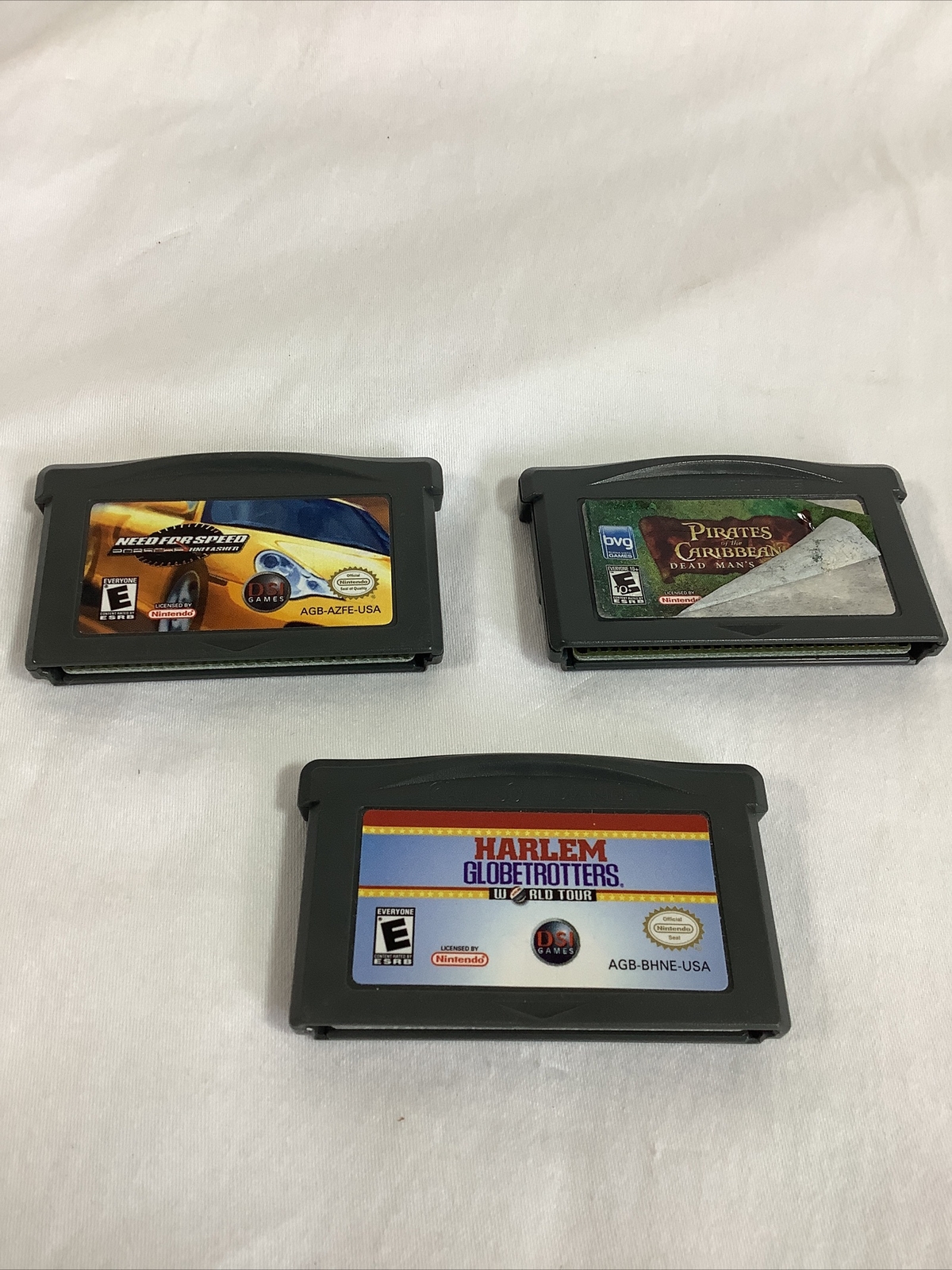 Lot Of 3 Game Boy Advance Games Cartridge Only (Nintendo Game Boy ...