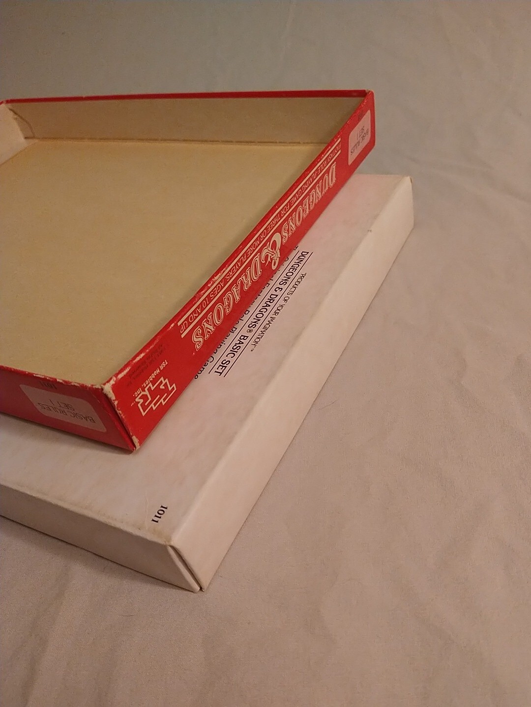 Dungeons & Dragons Basic Rules Boxed Set BECMI w/crayon & sealed dice ...