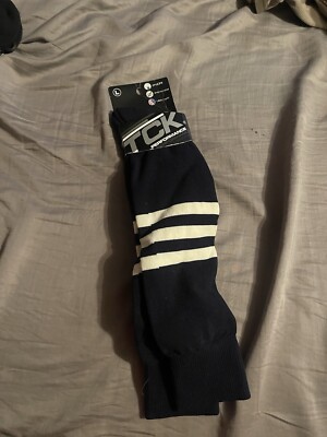 New TCK Baseball Socks Navy And White | eBay