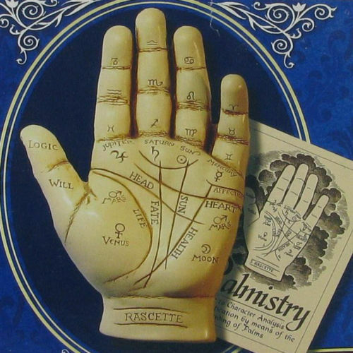 Vintage Palm Reading Magical Palm Reading Canvas – EnchantedFactory