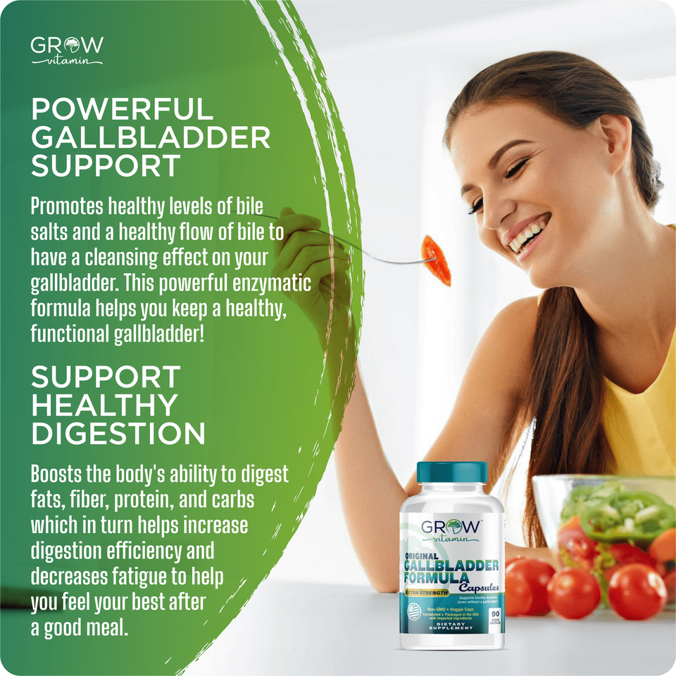 Original Gallbladder Formula, Enzymes to Reduce Bloating, Indigestion ...