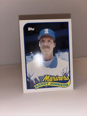 Randy Johnson 1989 Topps Traded Rookie Card #57T Near mint!! | eBay