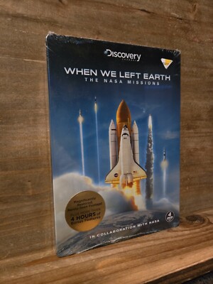 When We Left Earth - The Nasa Missions (DVD, 2008, 4-Disc Set) - NEW ...