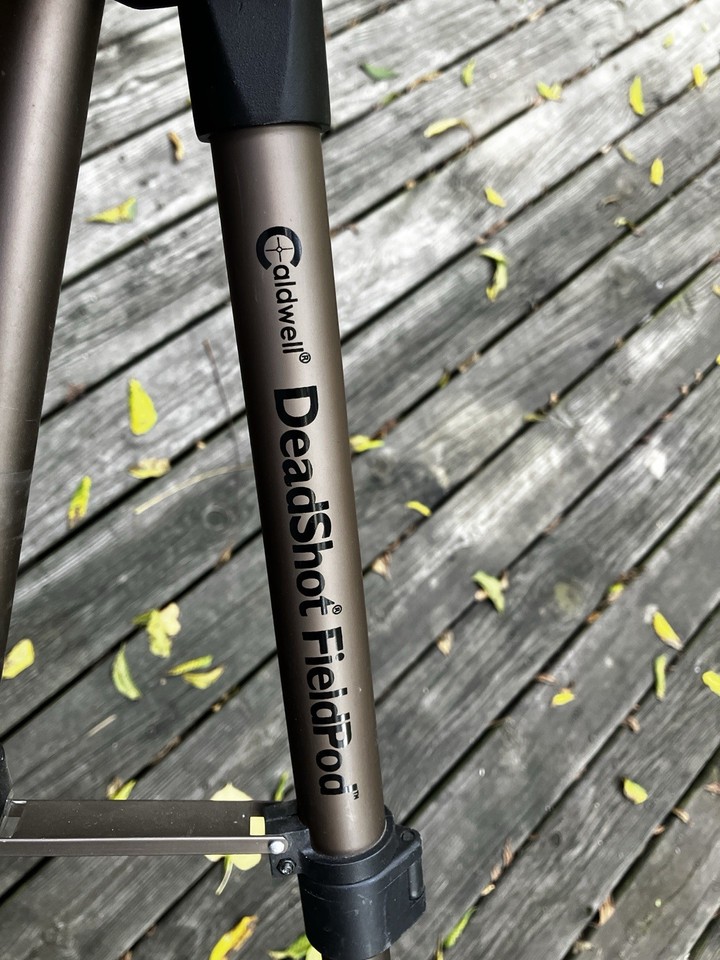 Caldwell Deadshot Fieldpod Hunting Target Shooting Tripod Adjustable ...