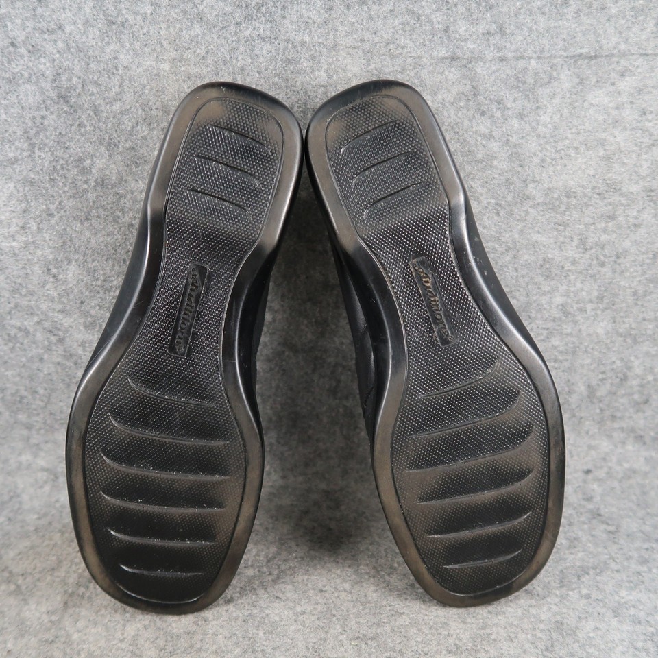 Auditions Shoes Womens 8 Song Black Leather Fisherman Closed Toe ...