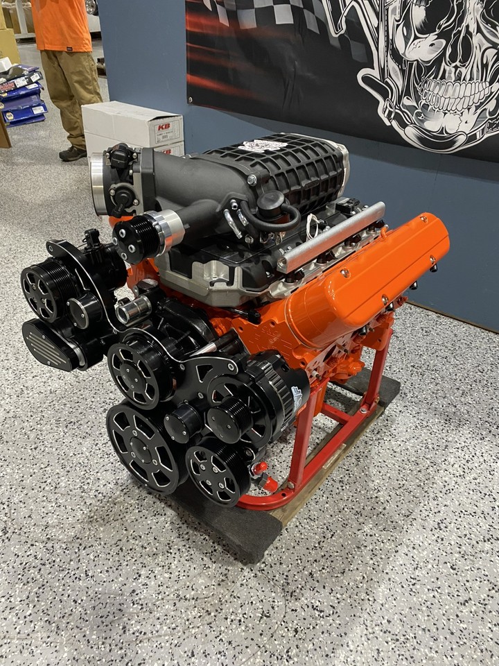 427 441 446 454 LS Next Magnuson Supercharged Crate Engine Dart Holley ...