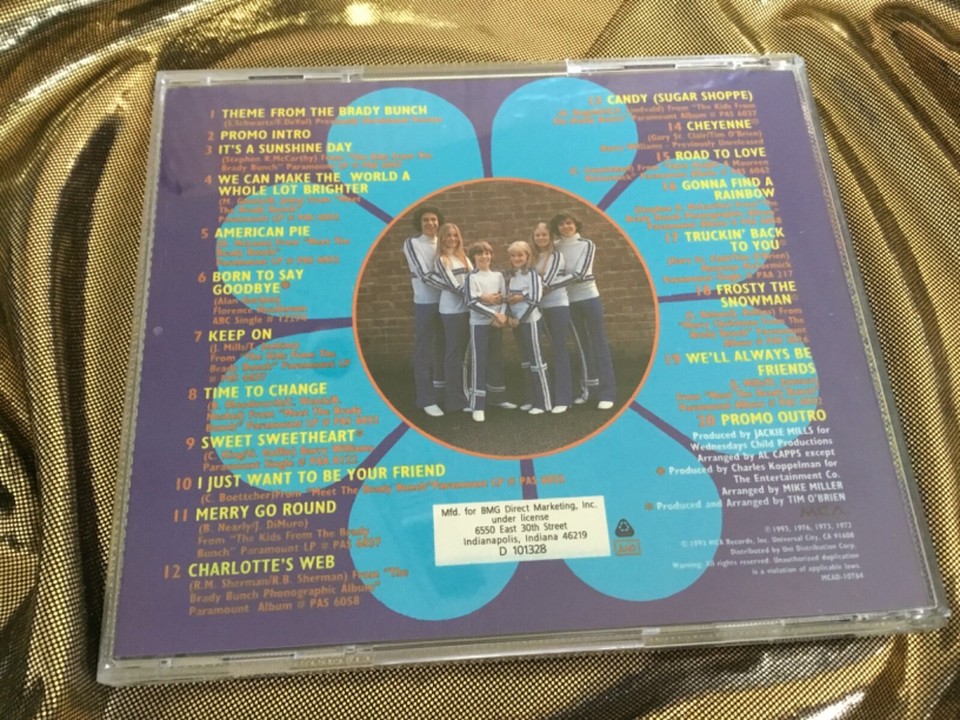 ITS A SUNSHINE DAY THE BEST OF THE BRADY BUNCH CD PLUS BONUS THE BRADY ...
